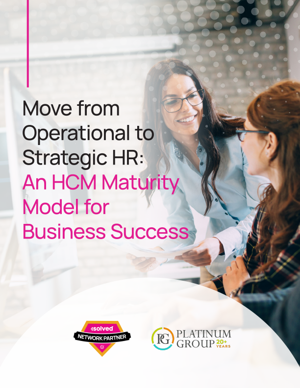 HCM Maturity Model